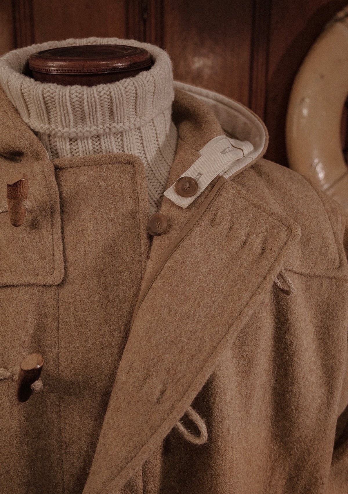 Arctic Pure Wool Duffle - Authentic Oversized Pattern – Thomas Farthing ...