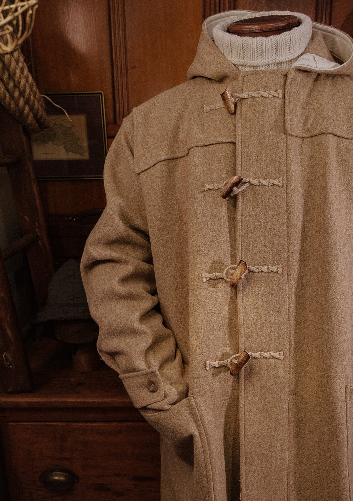 Arctic Pure Wool Duffle - Authentic Oversized Pattern – Thomas Farthing ...