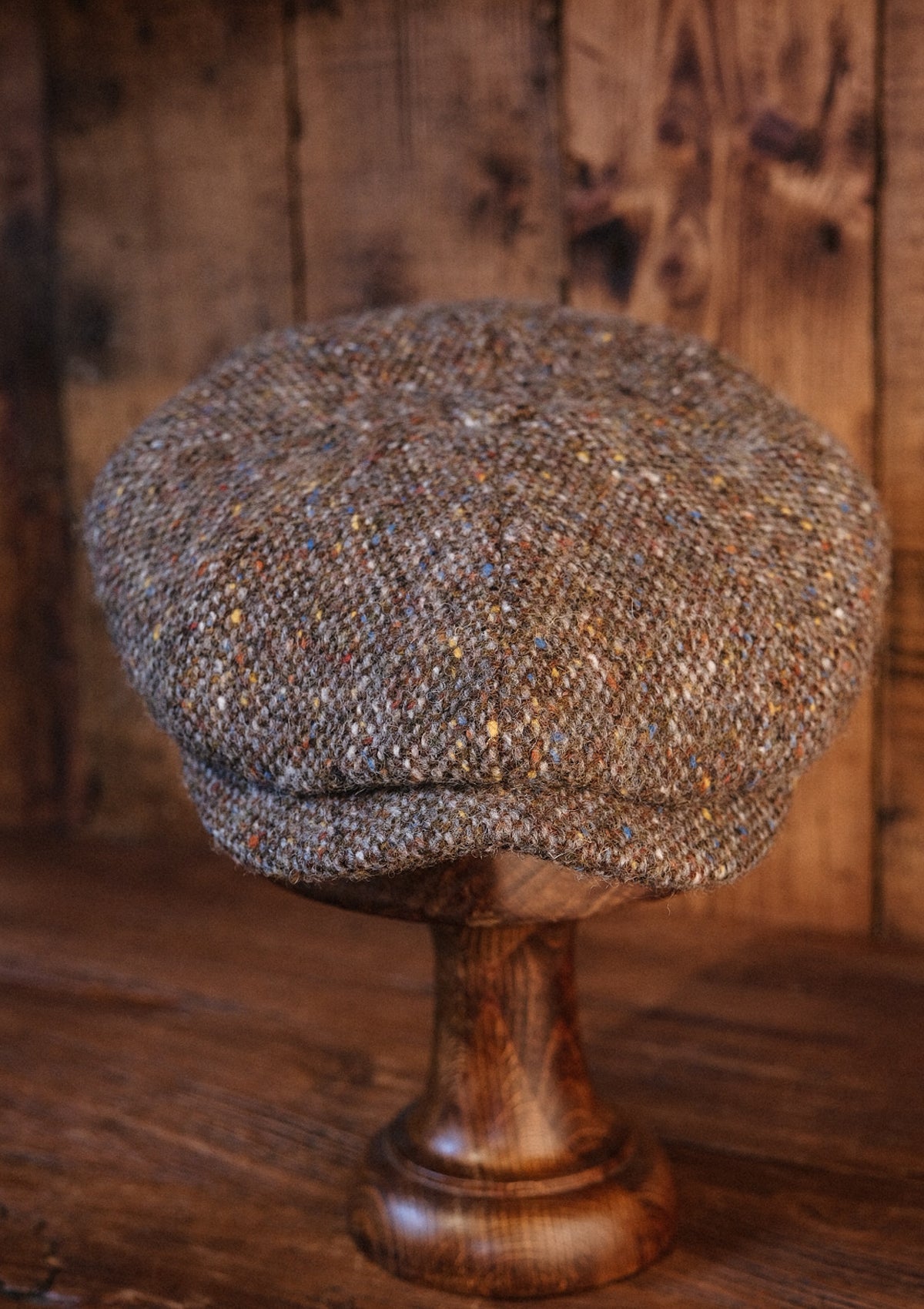 Fulton Baker Boy - (Mid-Width) Pebble Fleck Donegal Tweed – Thomas ...
