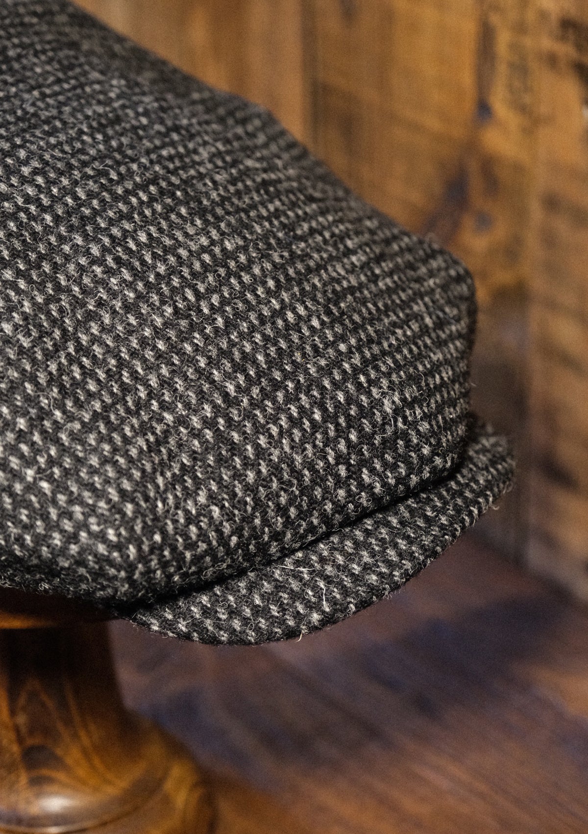 Regency 50 Pence Flat Cap - Grey Fleck Tweed – Thomas Farthing London
